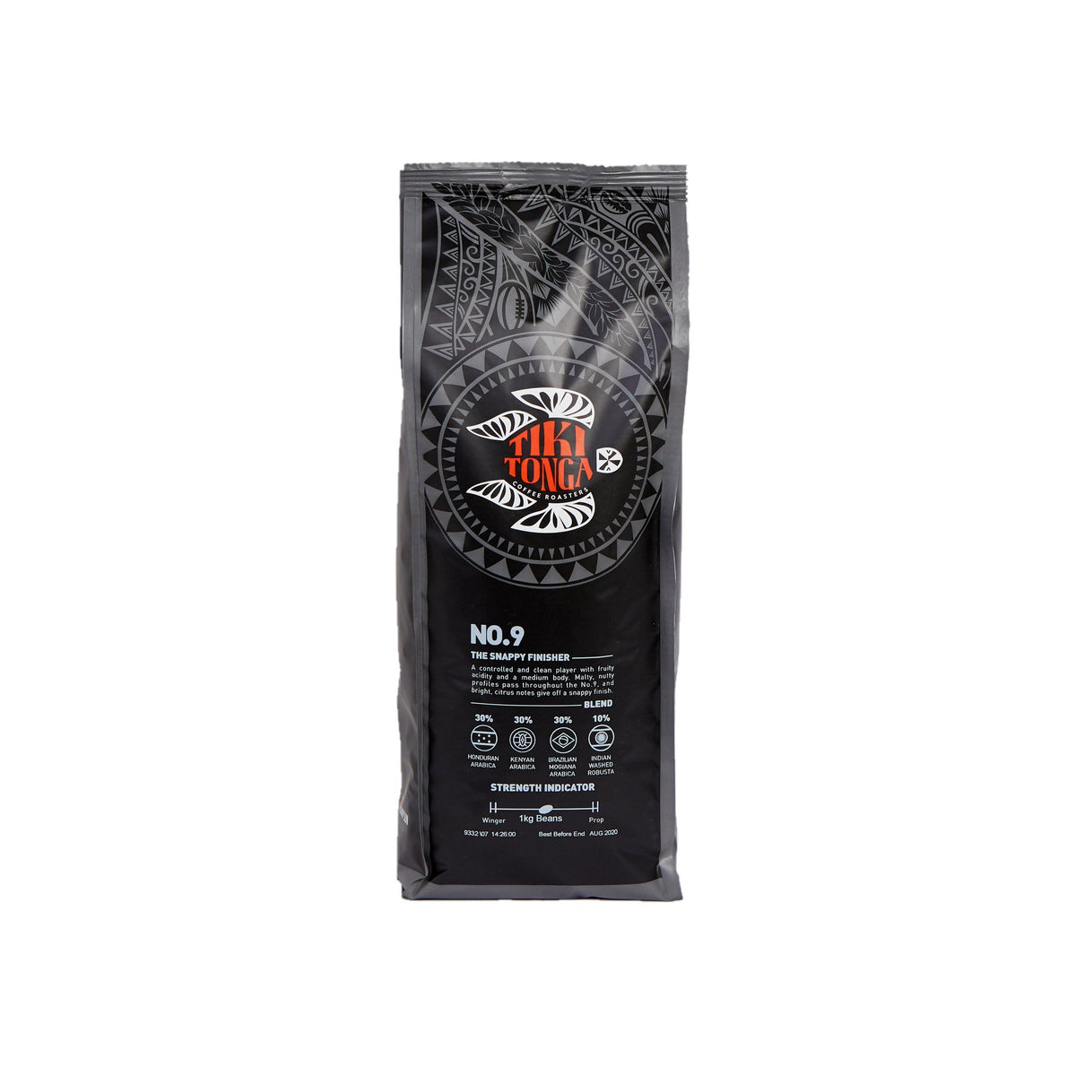 1kg Beans – Tiki Tonga Coffee South Africa